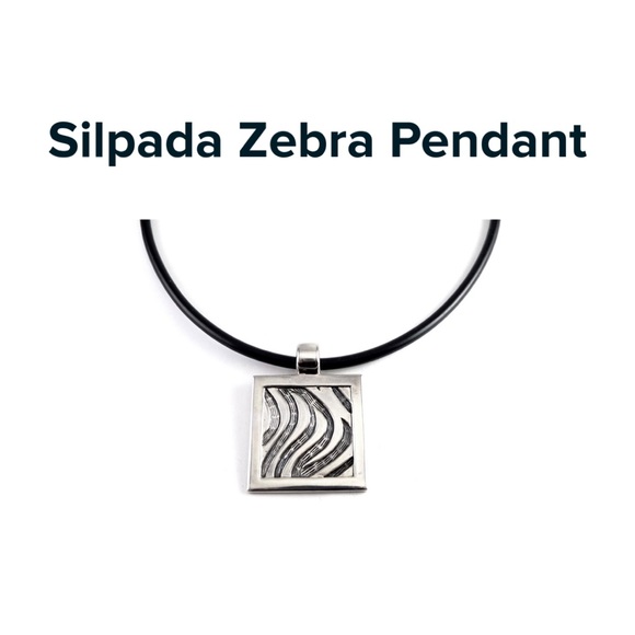 Silpada | Jewelry | Rare Retired Silpada Zebra Pendant | Poshmark